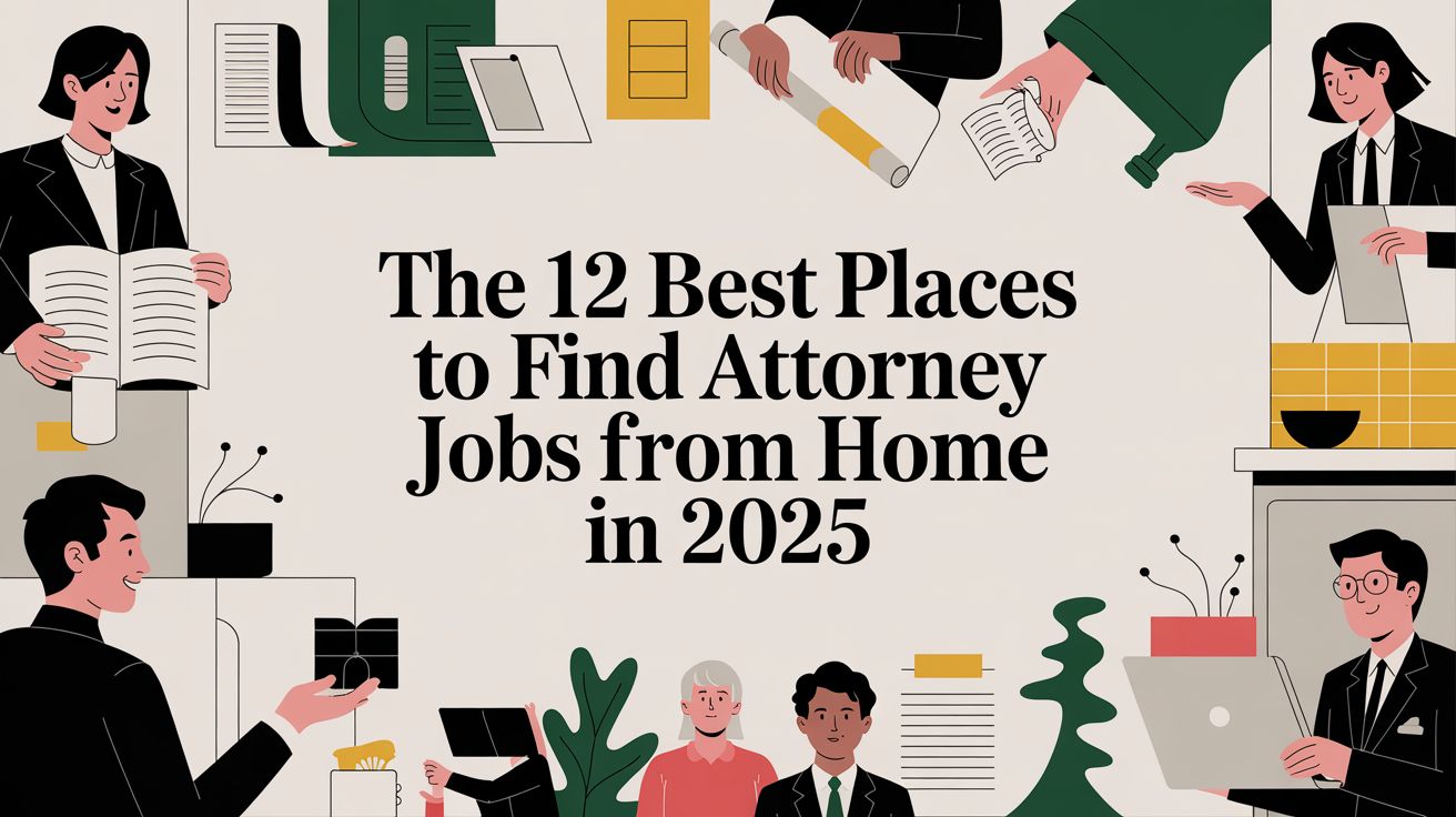 The 12 Best Places to Find Attorney Jobs From Home in 2025